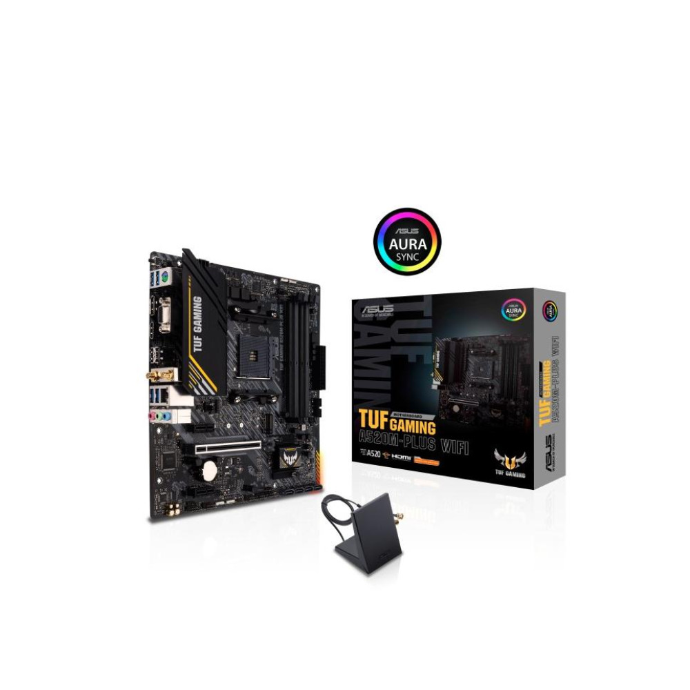 Placi de Baza ASUS TUF GAMING A520M-PLUS WIFI, Socket AM4, AMD A520 ...