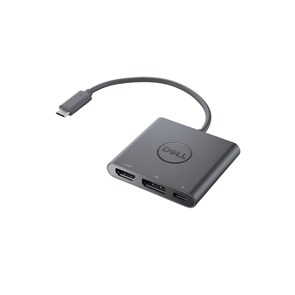 Docking Station Dell Adapter - USB-C to HDMI/ DisplayPort with Power ...