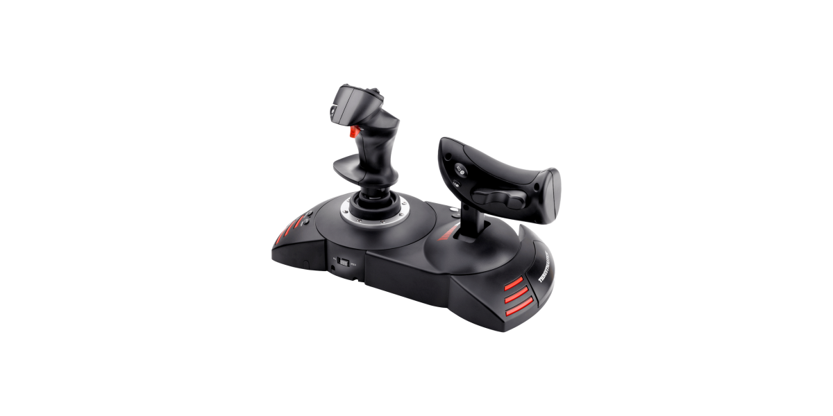 Joystick Thrustmaster T-Flight Hotas X, 12 buttons, 5 axes, Twist ...