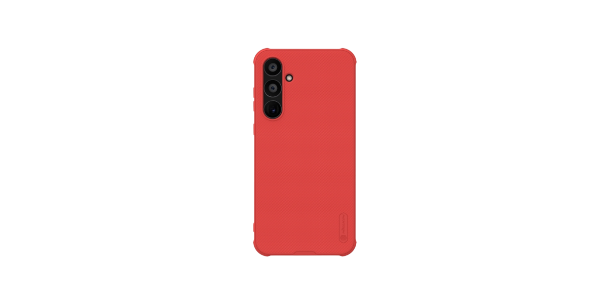 Huse Telefoane Husa Nillkin Samsung Galaxy A55, Frosted Pro, Red pe ...
