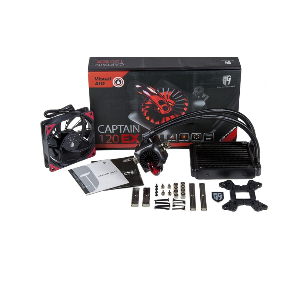 Кулеры для процессоров Deepcool Liquid Cooler CAPTAIN 120 EX на ...