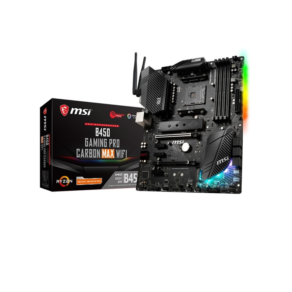 Материнские платы MSI B450 GAMING PRO CARBON MAX WIFI на NeoComputer.md