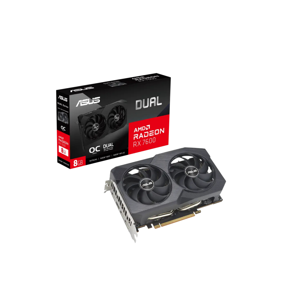 Placa Video Asus Radeon RX 7600 XT 8GB GDDR6 Dual OC gasesti pe ...