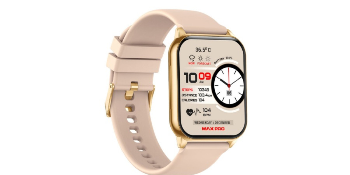 Smartwatch Maxcom Smart Watch FW25 Arsen Pro Gold | Ecran si GPS ...