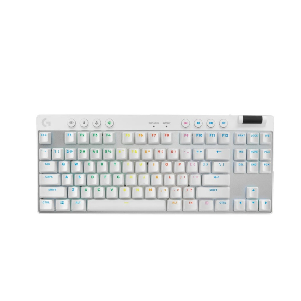 Keyboard Logitech G PRO X TKL, White | Confort și Fiabilitate ...
