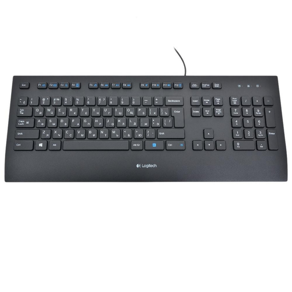 Keyboard Logitech K280e, Black | Confort și Fiabilitate | neocomputer.md