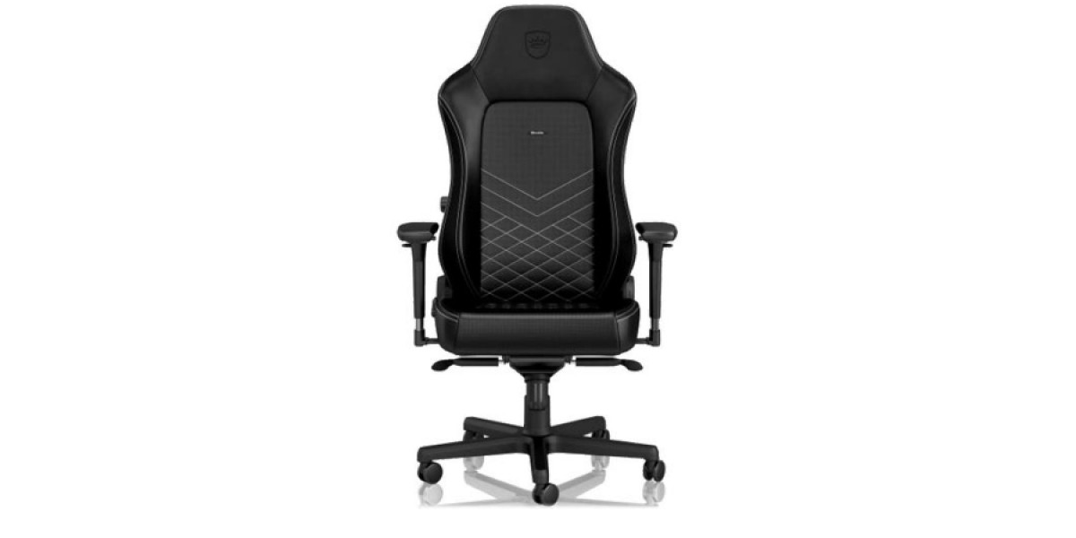 Scaun Noble Hero NBL-HRO-PU-BPW, Black/White Preț Avantajos ...