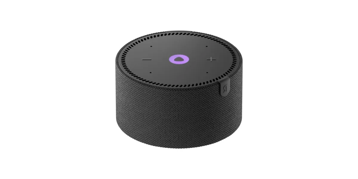 Smart Speaker Yandex Station MINI with Alisa, Black, Smart Home Control ...